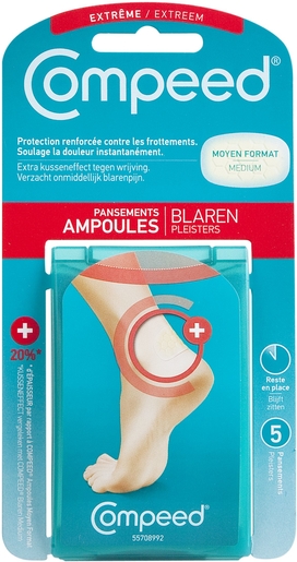 Compeed 5 Extreme Blaren pleisters - Blaren