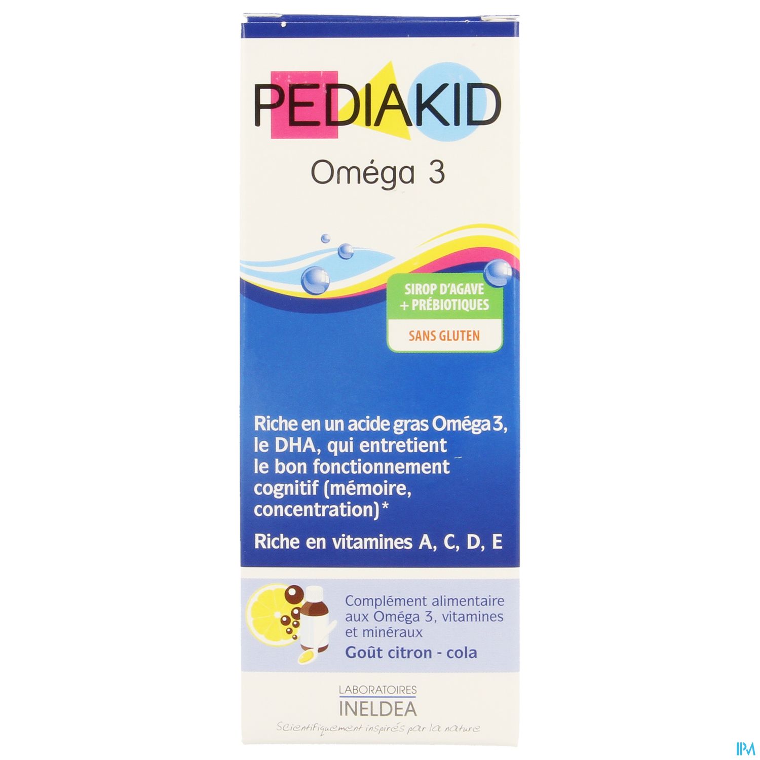 Pediakid Omega-3 Sirop 125ml - Omega 3 - Omega 6 | Pharmacie en ligne ...