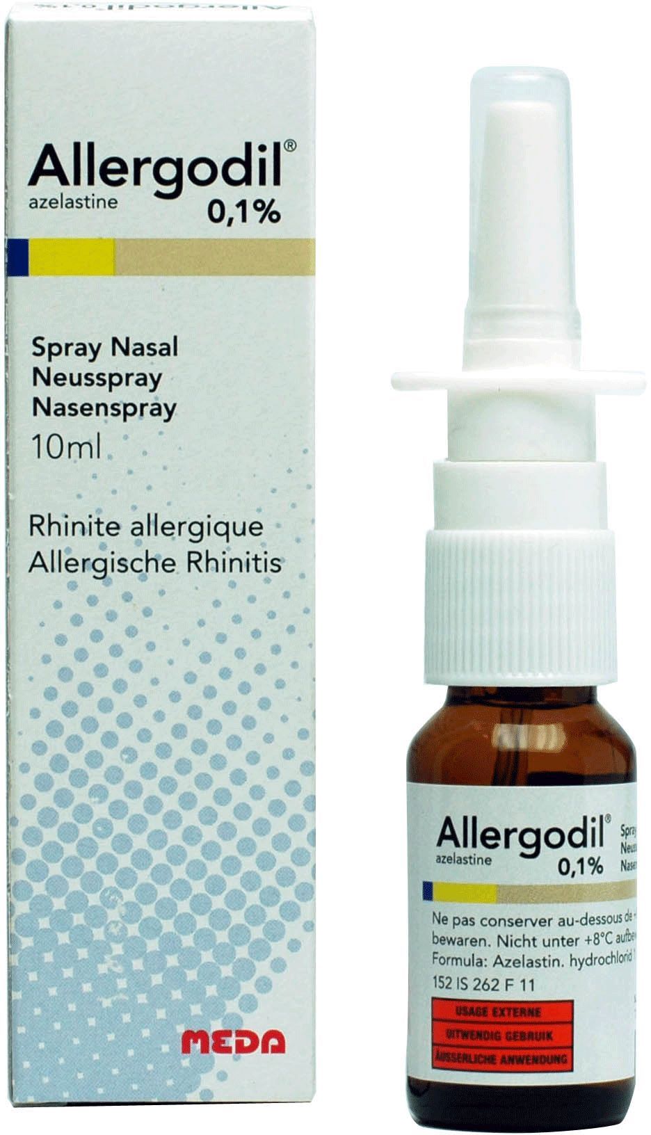 Allergodil Spray Nasal 10ml - Nez | Pharmacie en ligne - Medi-Market