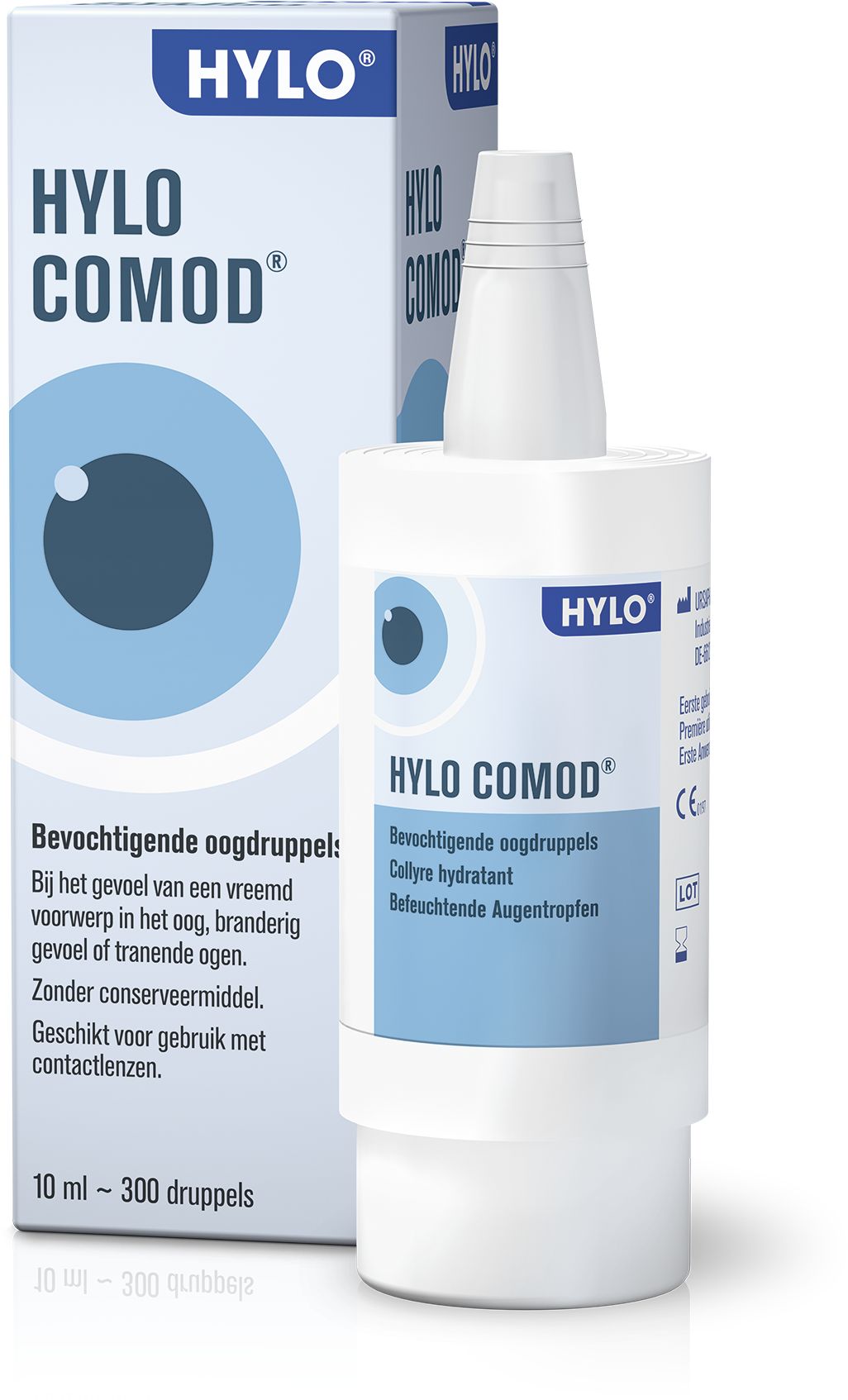 Hylo-Comod oogdruppels 10ml - Oculaire droogte | Online parafarmacie ...