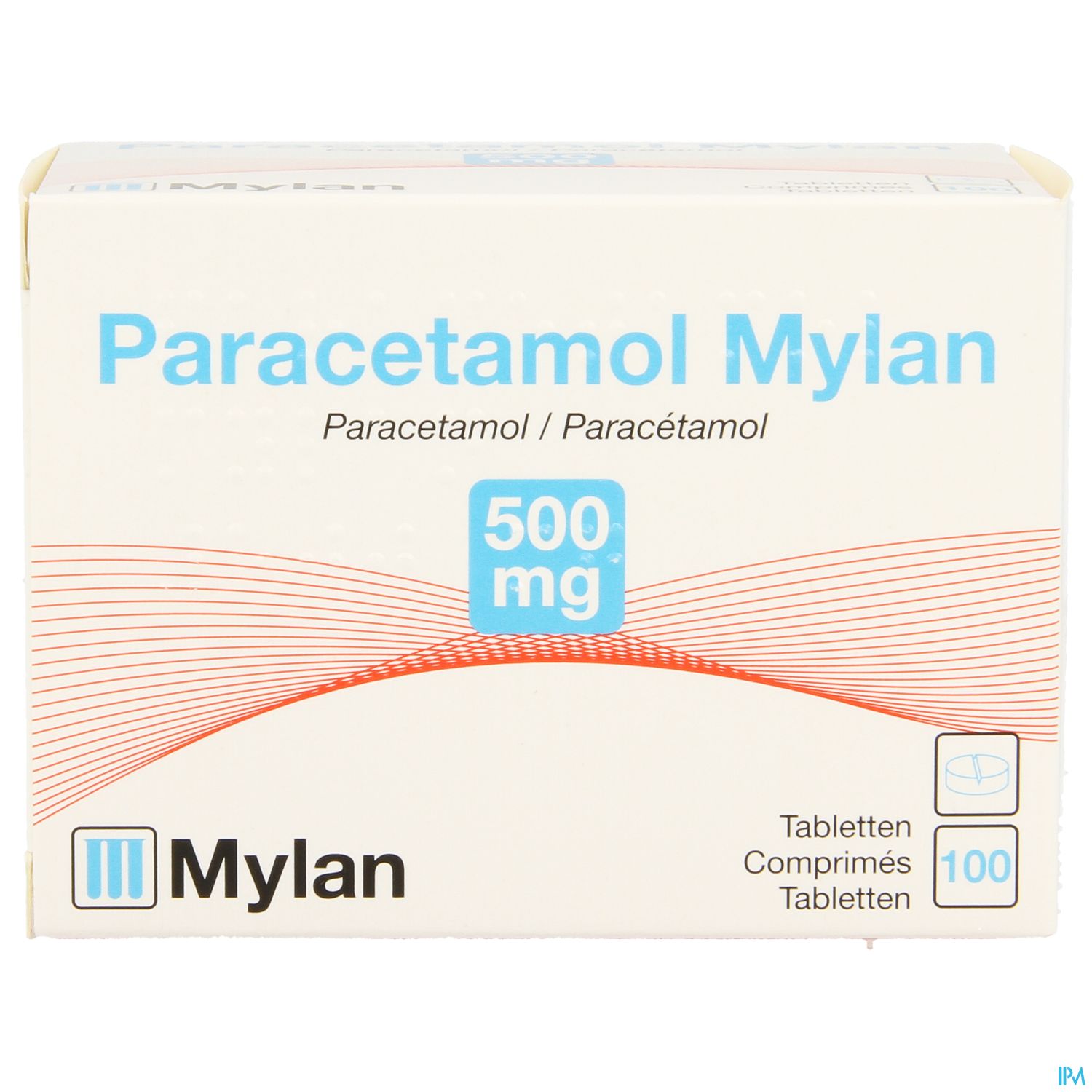Paracetamol Mylan 500mg 100 Comprimés - Fièvre | Pharmacie en ligne ...