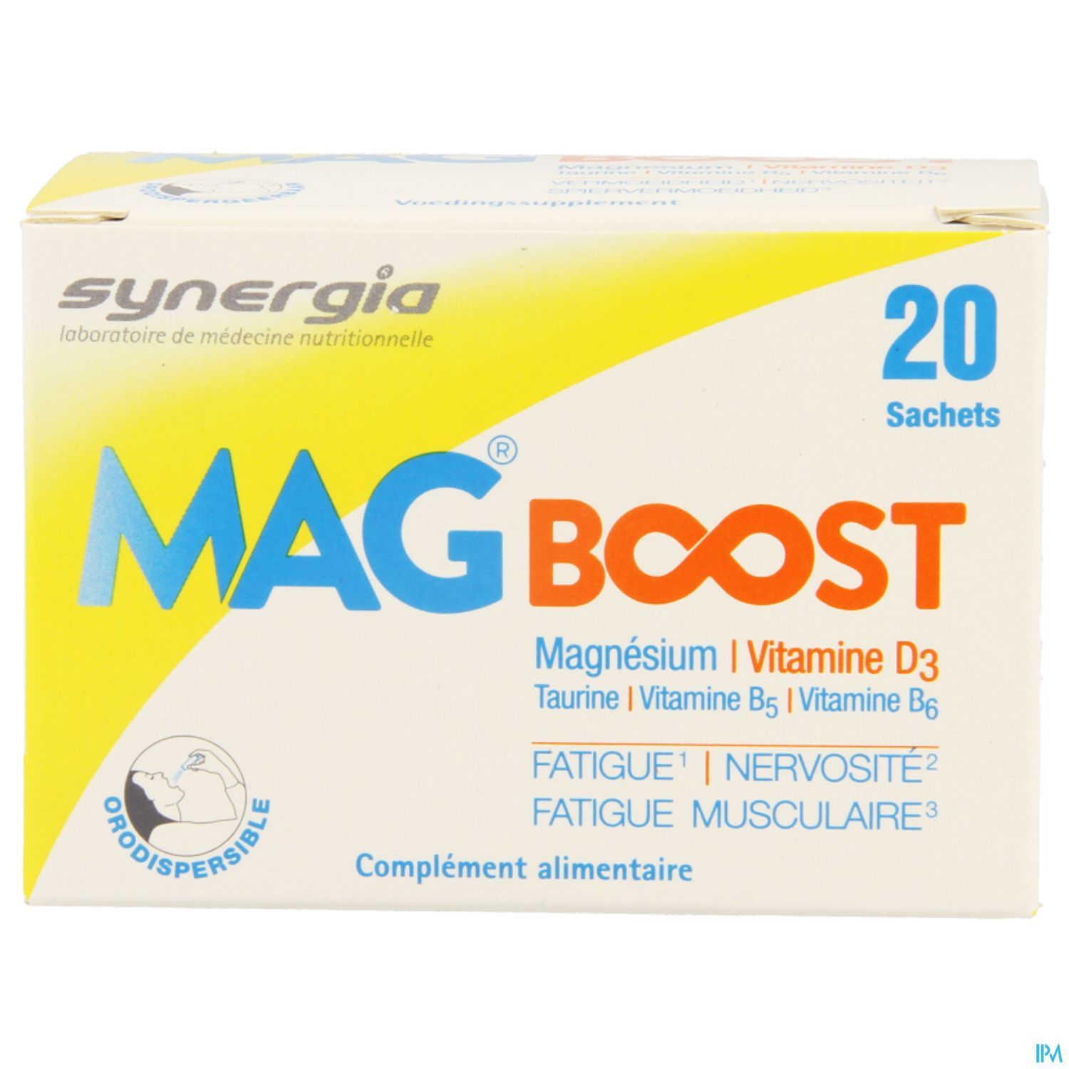 Mag Boost 20 Sachets Poudre Orodispersible - Magnésium | Parapharmacie ...
