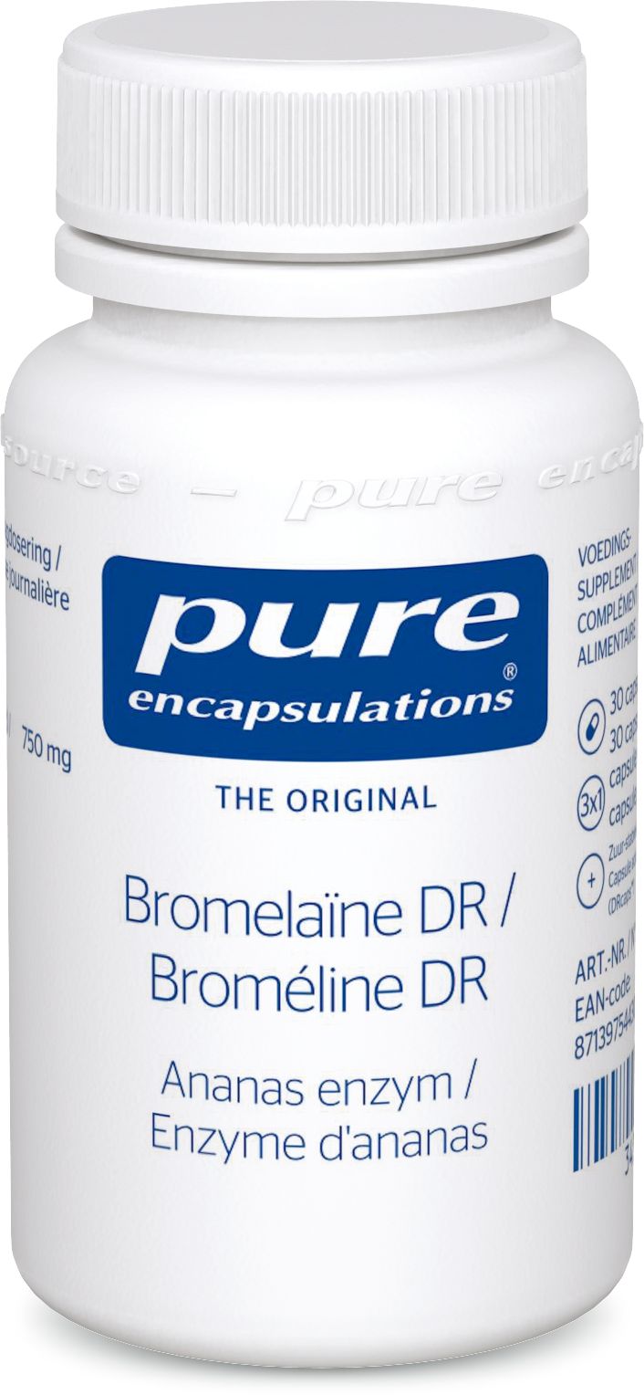 Pure Encapsulation Bromélaïne DR Ananas 30 Capsules - Circulation ...