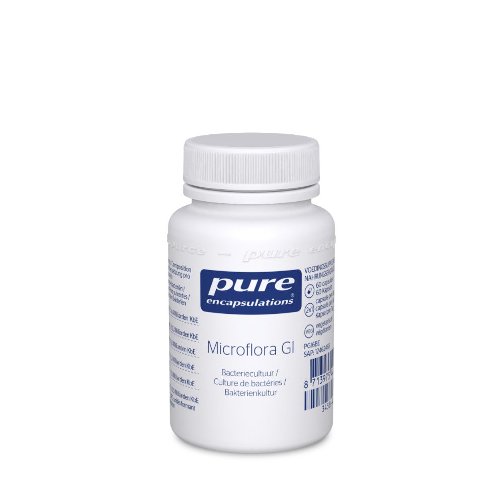 Pure Encapsulations Microflora GI 60 Capsules - Probiotiques ...