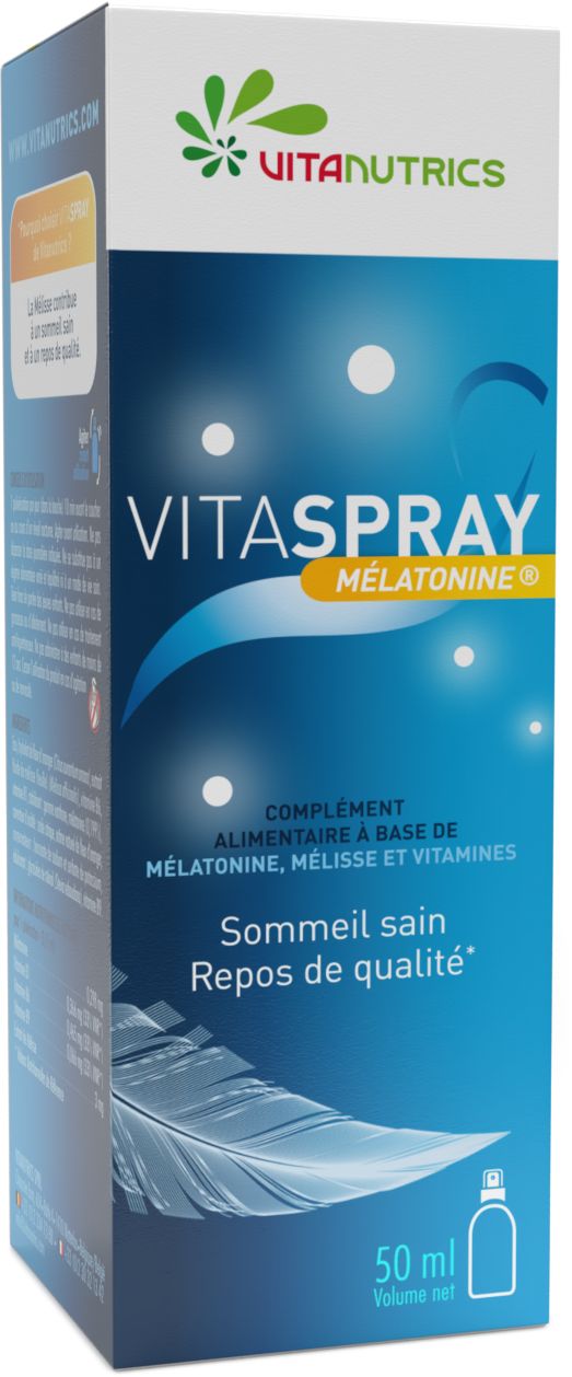 VitaSpray Melatonine Spray 50ml - Sommeil | Pharmacie en ligne - Medi ...