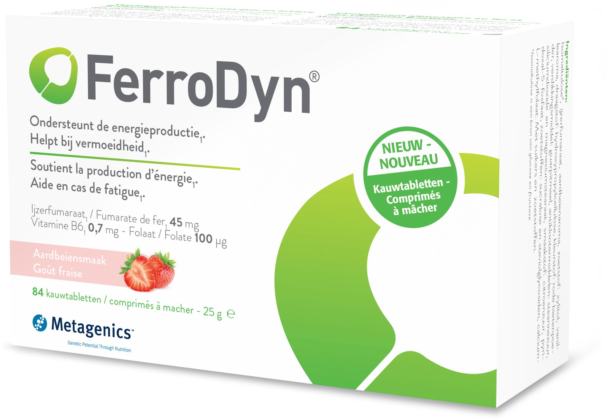 FerroDyn 84 Comprimés à Macher - Fer | Parapharmacie en ligne - Medi-Market