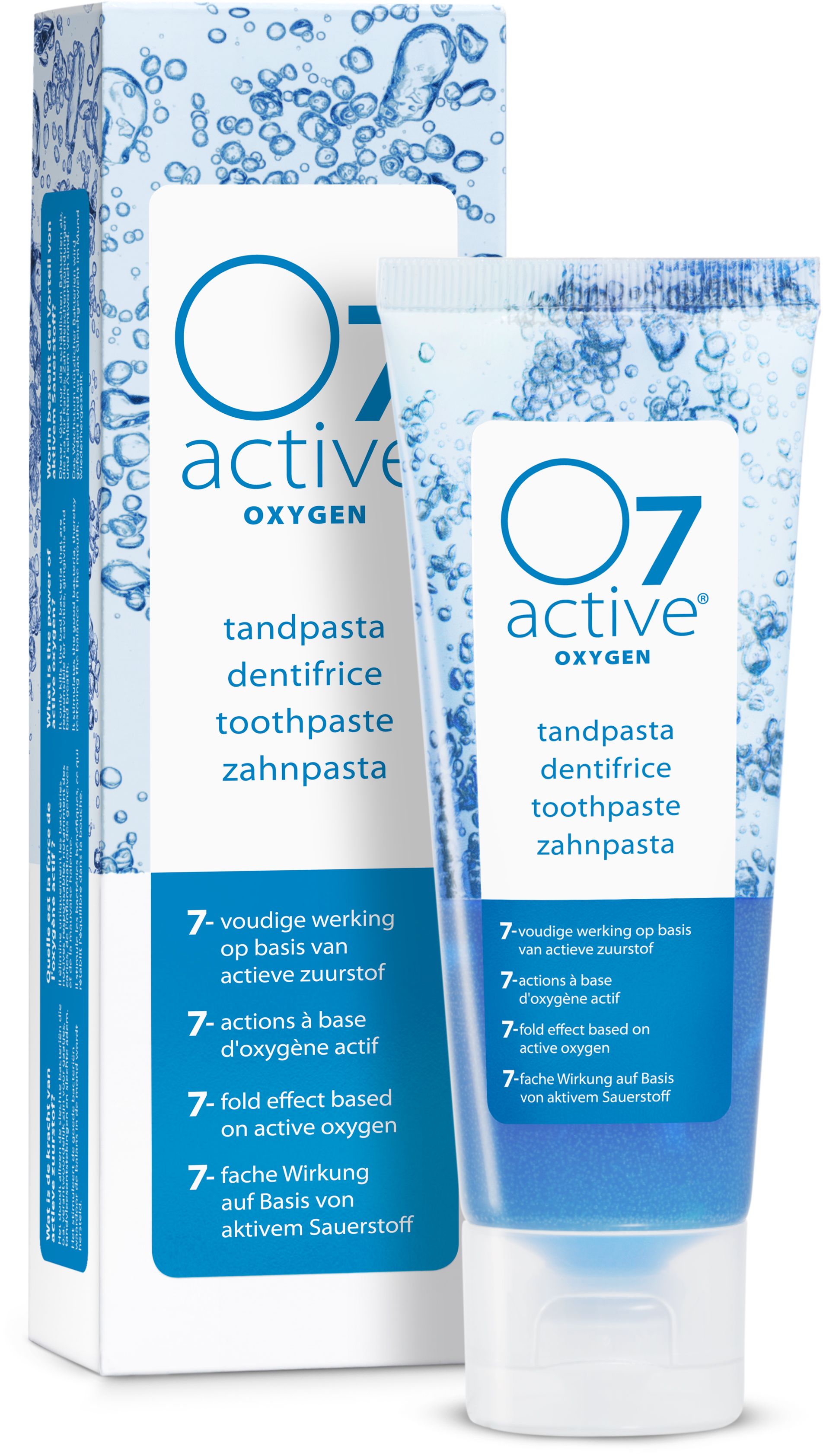 O7 Active Dentifrice Gel 75ml - Blanchiment - Antitaches ...