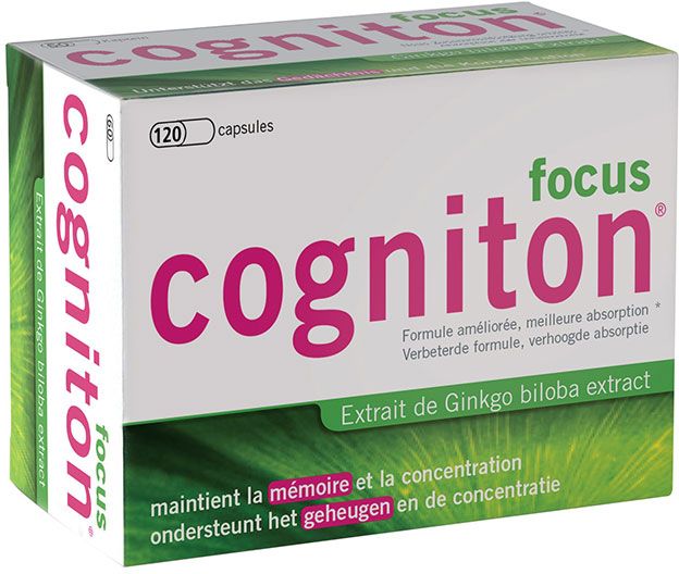 Cogniton Focus 120 Capsules - Mémoire - Concentration | Parapharmacie ...