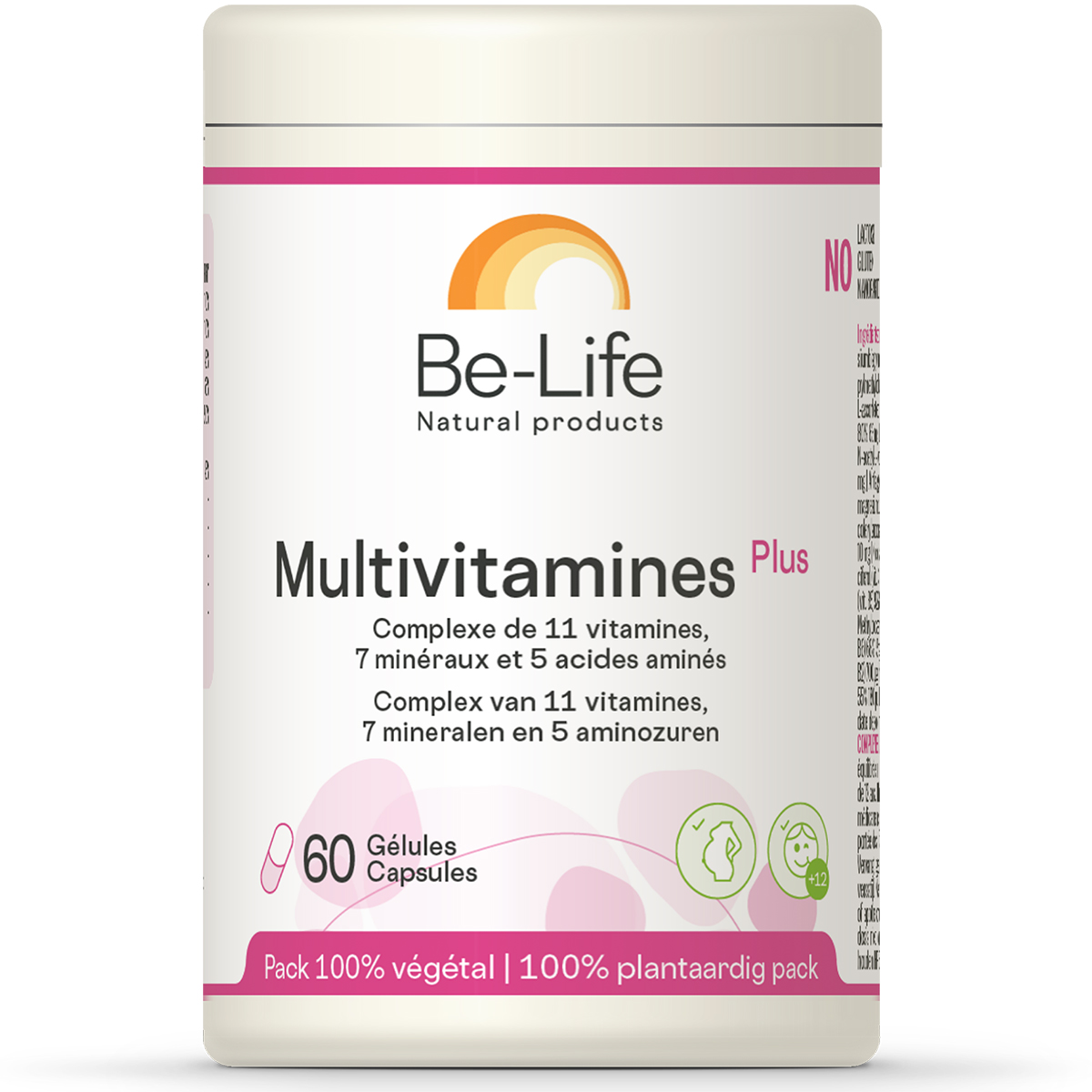 Be Life Multivitamine Plus 60 Caps - Multivitamines | Parapharmacie en ...