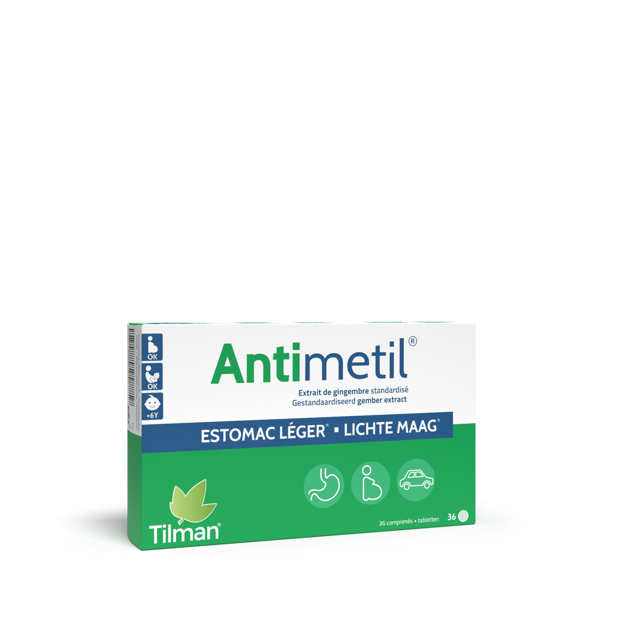 Antimetil 36 Comprimés - Nausées - Vomissements - Digestion ...