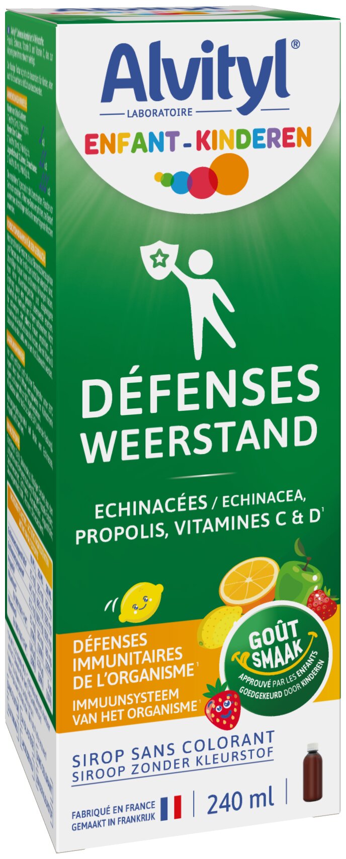 Alvityl Sirop Défenses 240ml - Défenses naturelles - Immunité ...