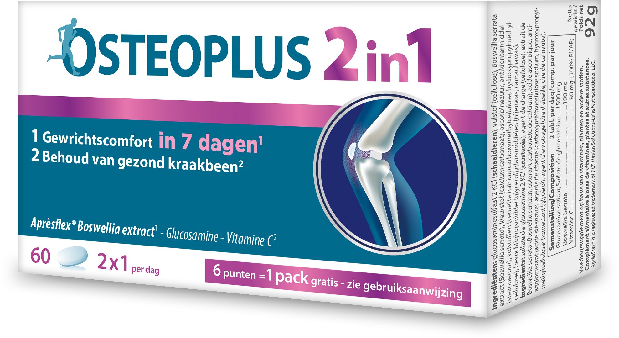 Osteoplus 2-in-1 60 Capsules - Gewrichten | Online parafarmacie - Medi ...