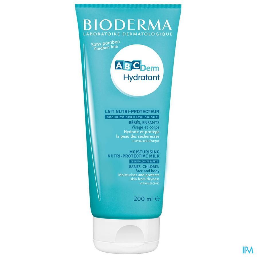 Bioderma ABC Derm Lait Hydratant 200ml - Sécheresse cutanée ...