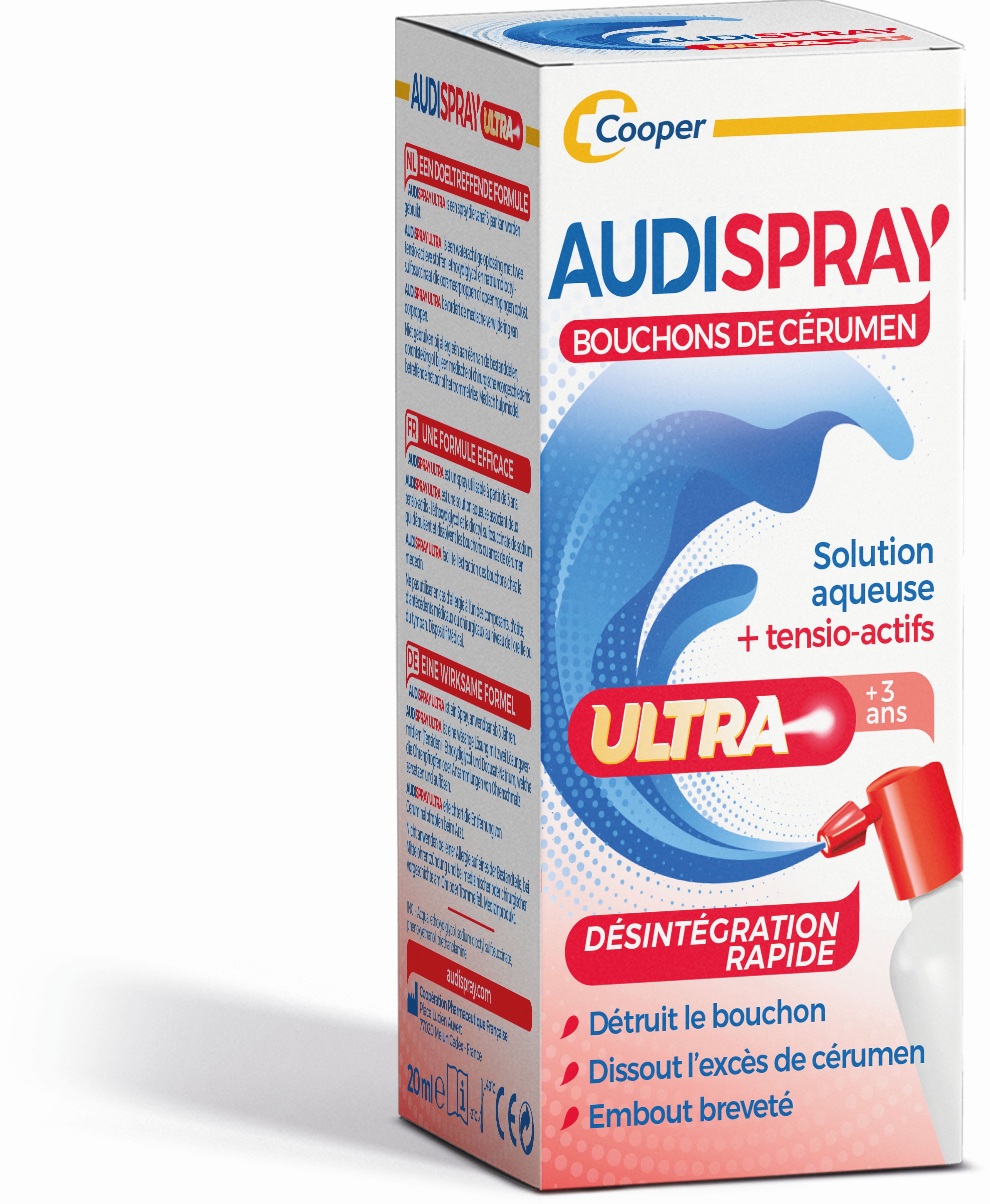 Audispray Spray Ultra 20 ml - Oren | Online parafarmacie - Medi-Market