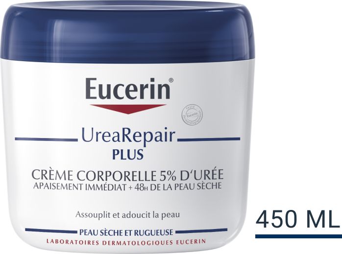 Eucerin UreaRepair Plus Crème Corporelle 5% d'Urée Peau Sèche et ...