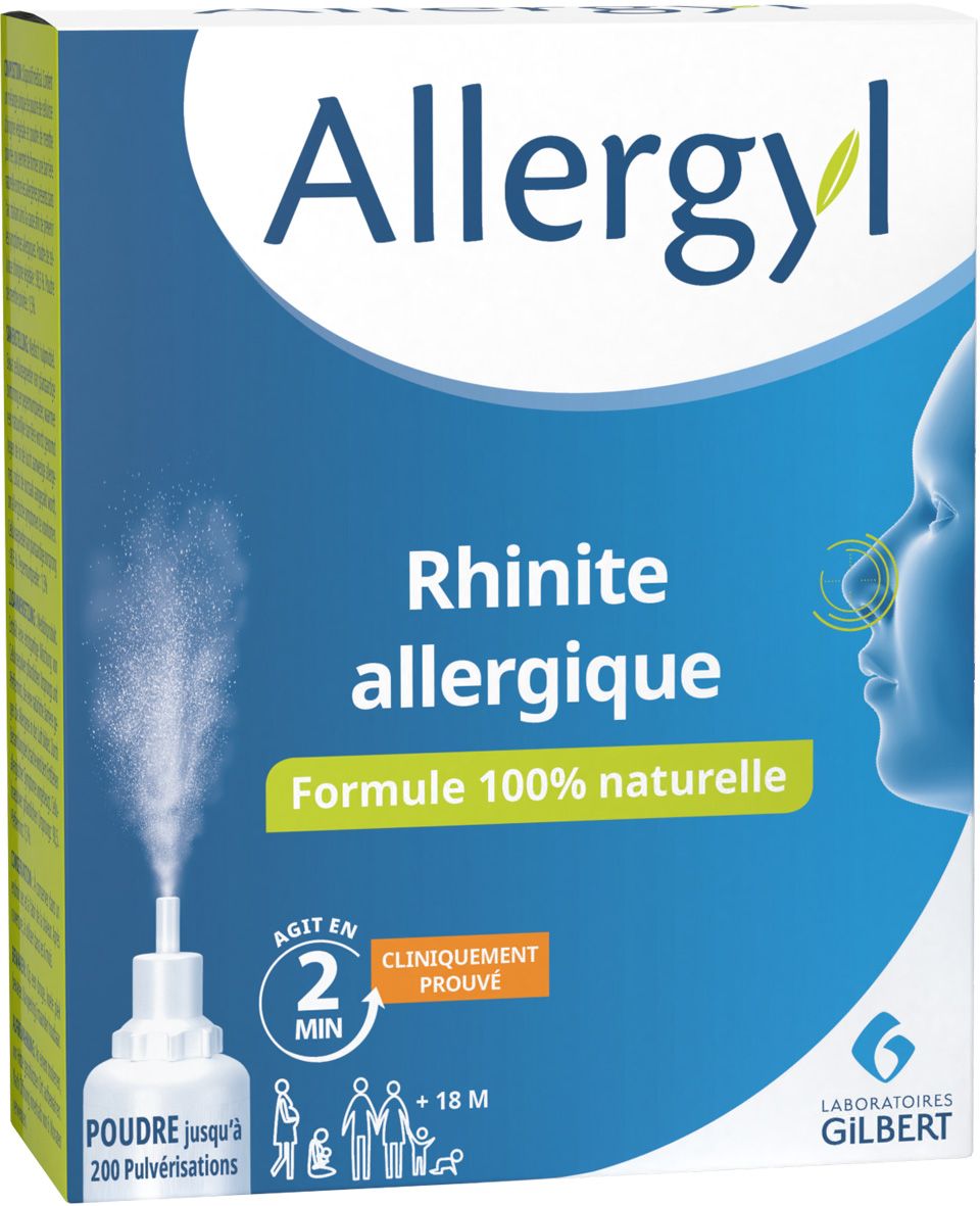 Gilbert Allergyl Spray Protection Rhinite Allergique 800g - Nez ...