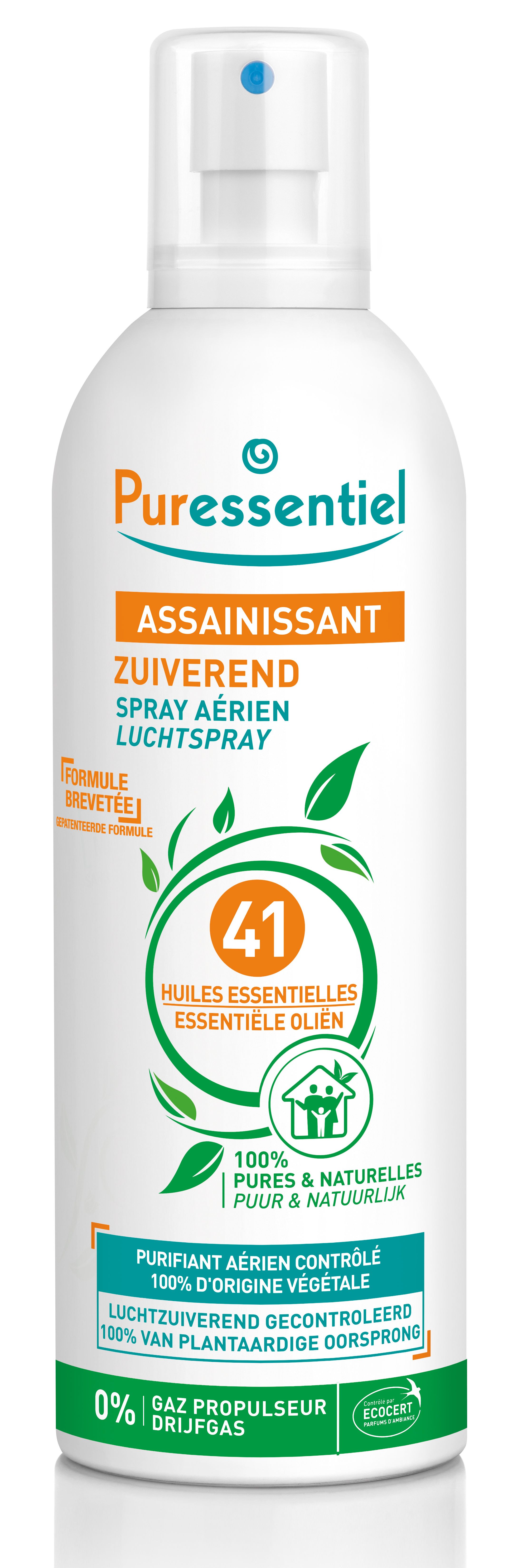 Puressentiel Spray Assainissant 500ml - Assainissant | Parapharmacie en ...