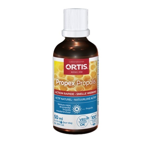 Ortis Propex Druppels 50ml - Propolis | Online parafarmacie - Medi-Market