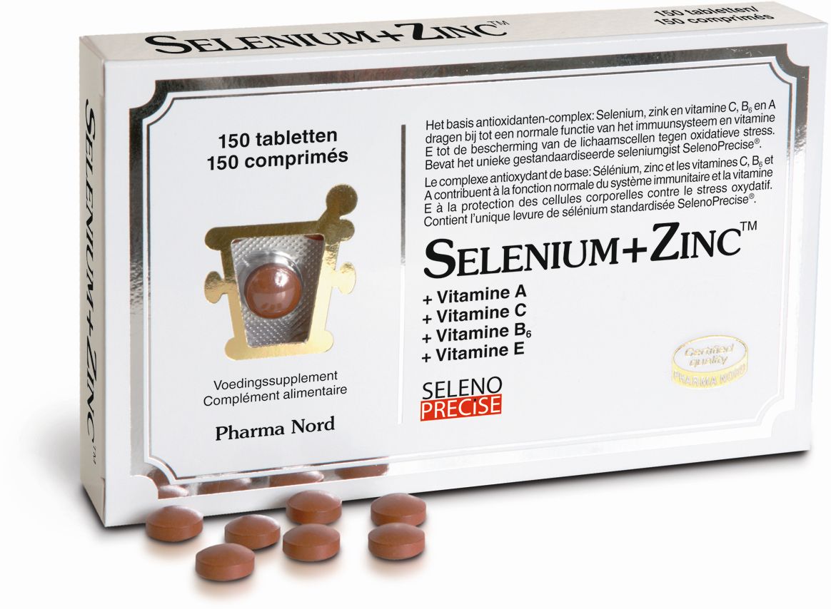 Selenium + Zinc 150 Comprimés - Antioxydants | Parapharmacie en ligne ...