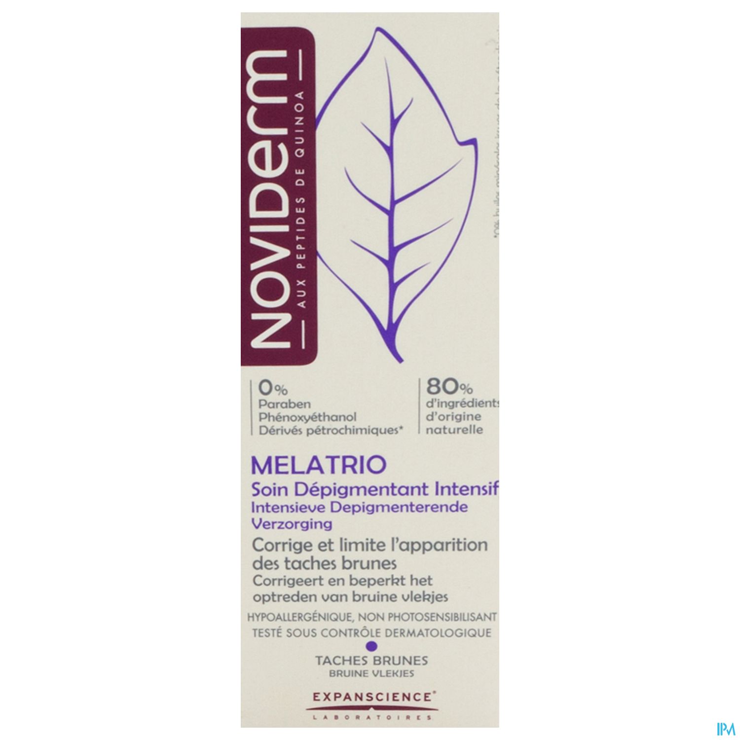 Noviderm Melatrio Intensief Depigmenterende Verzorgingscrème 30ml ...